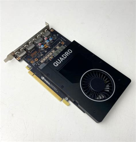 Видеокарта PNY NVIDIA Quadro P2200 5GB GDDR5X (160bit) (VCQP2200-PB), Б ...