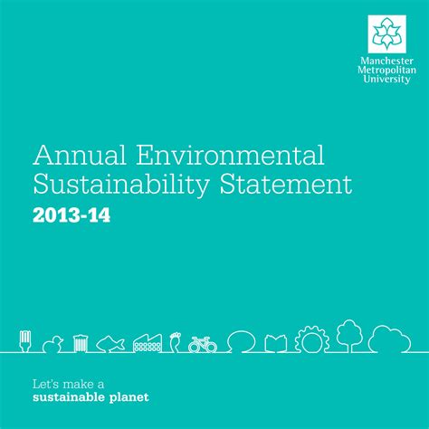 Manchester Metropolitan University Annual Environmental
