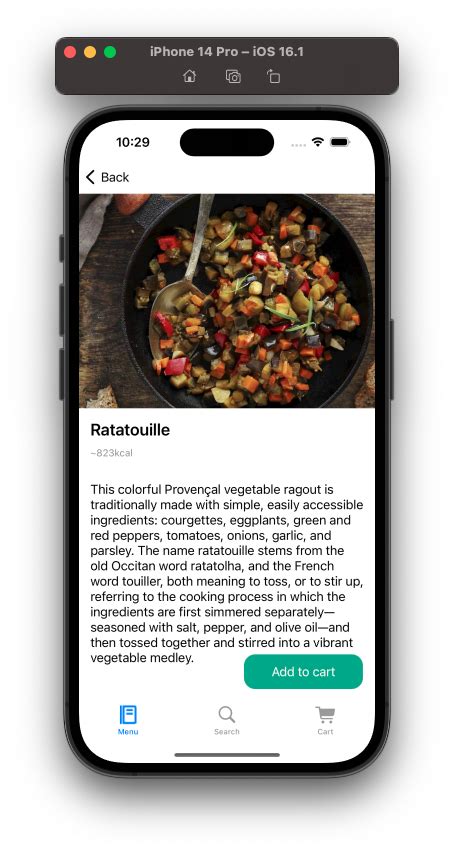 Github Ekremalkn Foodorderapp Mvvm Storyboard And Xib Ui