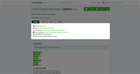 Finding And Installing Packages Anaconda