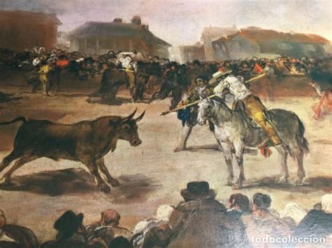 Goya Corrida De Toros Toros En Un Pueblo Comprar En