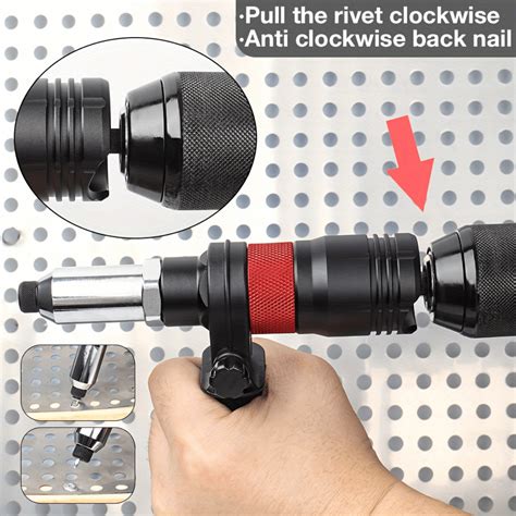 Electric Rivet Gun Switch Head Core Pulling Rivet Gun Automatic Nut