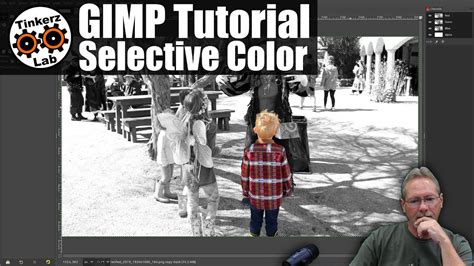 Selective Colorization Makes Your Subject Stand Out Gimp Beginner