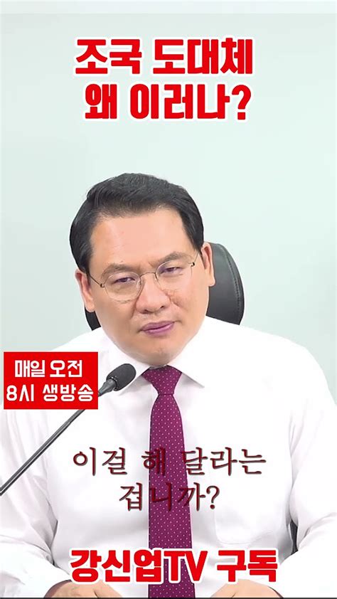 조국 왜 이러나요 Youtube