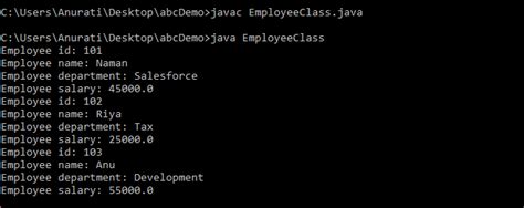 Class Definition In Java Tpoint Tech