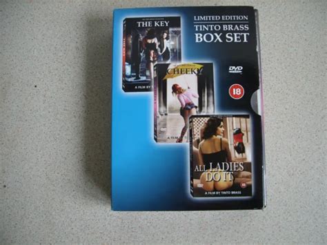 Tinto Brass Collection 3 Disc Set Dvd Ladies The Key Cheeky £20