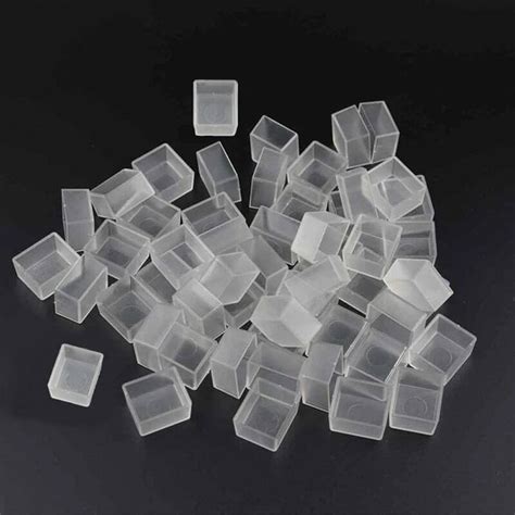 투명 컬러 빈 플라스틱 하프 팬 수채화 물감 페인트 그리드 팬 아크릴 유성 페인트 2ml 25 50 100 개 회화 용품