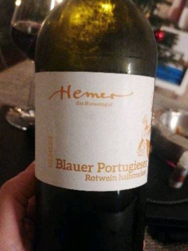 Hemer Blauer Portugieser Halbtrocken Vivino Us
