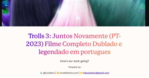 Trolls 3 Juntos Novamente Pt 2023 Filme Completo Dublado E Legendado