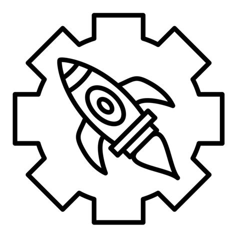 Premium Vector Setting Line Illustration