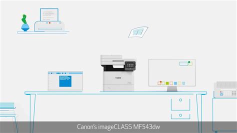 Canon Imageclass Mf543dw Feature Video Youtube