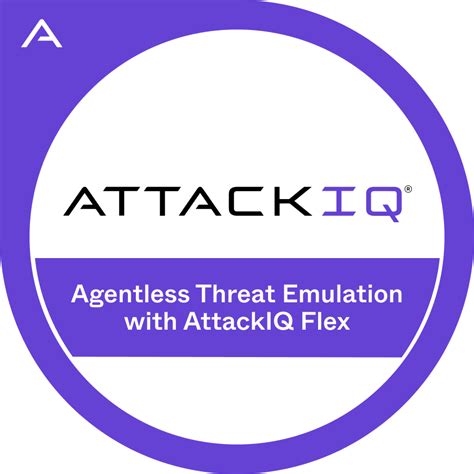 Agentless Threat Emulation With Attackiq Flex Credly