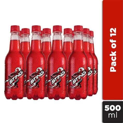 Sting Red Berry 500ml Pack Of 12 Darazpk