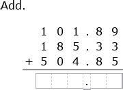 IXL Add Three Or More Decimal Numbers Grade Maths Practice