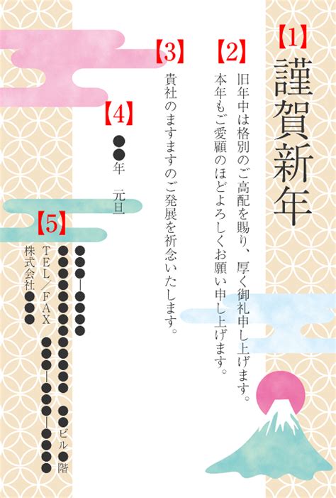 ビジネス年賀状の基本やマナー・書き方 2026年（令和8年・午・うま） 無料の年賀状デザインテンプレート集