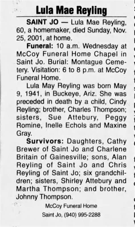 Clipping From Fort Worth Star Telegram
