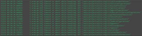 Typha Watch Error Received From Upstream Listrootcalicoipamv2