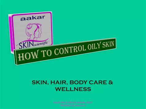 How To Control Oily Skin Pdf