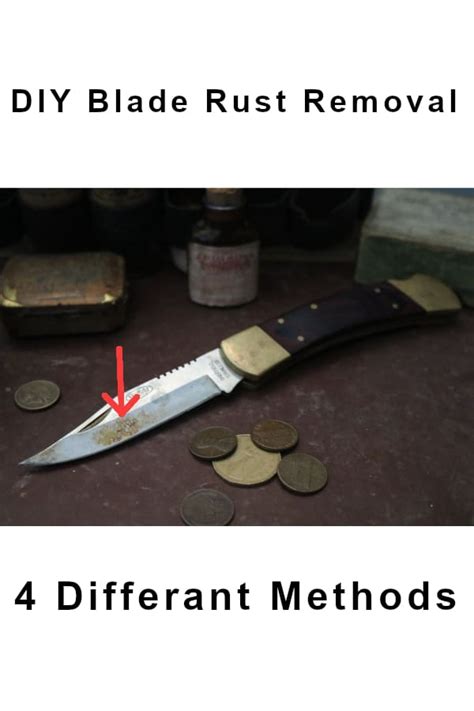 How To Remove Rust From A Carbon Steel Knife Blade Knife Manual
