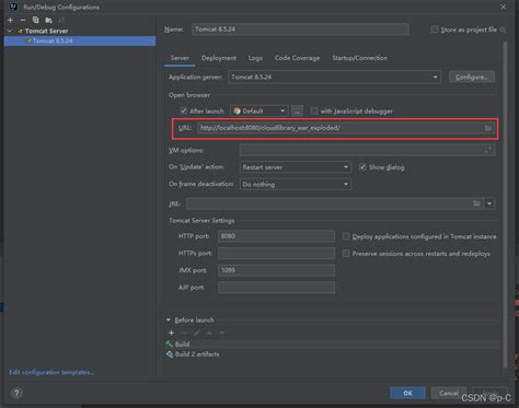 【java】idea如何运行web程序idea运行web项目 Csdn博客