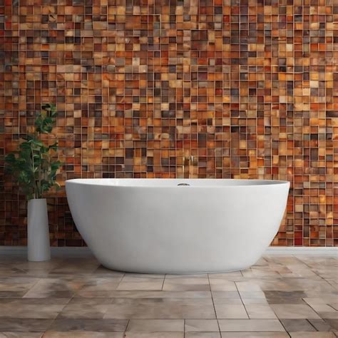 Premium Photo Cut Tile Shade Durable Wallpaper