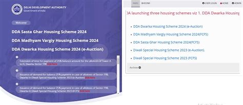DDA Dwarka Housing Scheme 2025 Online Registration Flat Details And Price