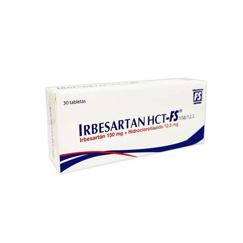 Irbesartán HCT FS 150 12 5 mg benessilabs