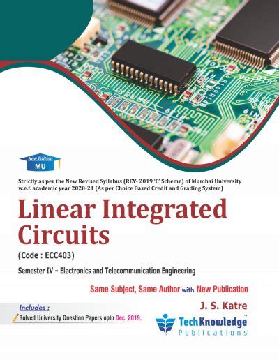 Techknowledge Linear Integrated Circuits By J S Katre Mu Bookwalas