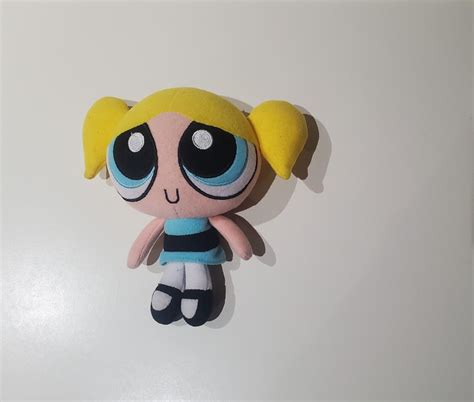 Vintage Powerpuff Girls Bubbles Plush Doll Toy 6 Tall Cartoon Network 90s 4713809931