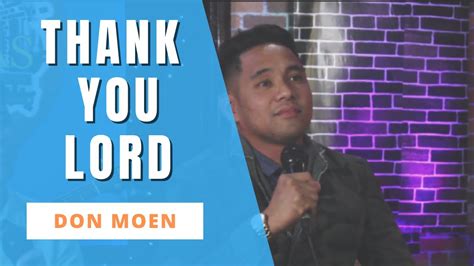 Thank You Lord Don Moen Cover Sfas Live Youtube