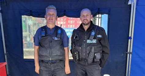 Cornwall Police Officers Return To Farmers Market After Helping Man Who