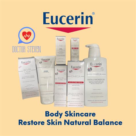 Eucerin Soothe Dry Itchy Irritated Eczema Skin Acute Care Cream Omega