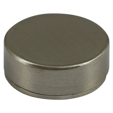 Timco Threaded Screw Caps Solid Brass Satin Nickel