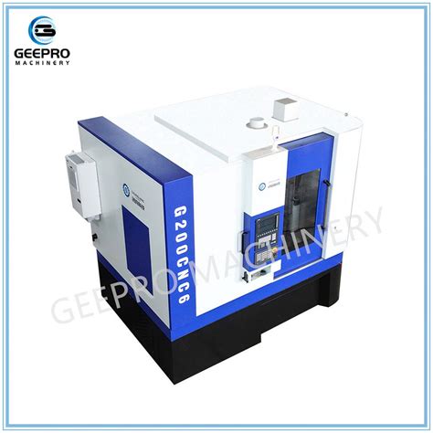 Vertical Cnc 6 Axis Straighthelical Gear Hobbing Machine With 6