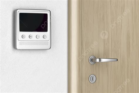 Video Intercom In The Apartment Door Device Home Photo Background And Picture For Free Download