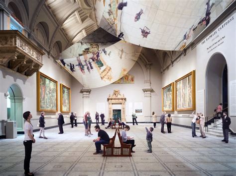 A Mirrored Moving Ceiling Turns This Museum Into A Funhouse Wired
