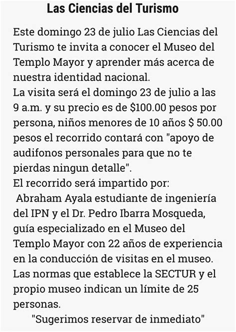 Conoce Recorre Y Sorprendente Las Ciencias Del Turismo