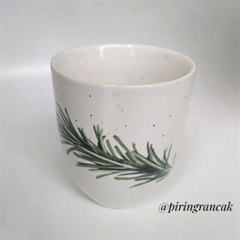 Jual Mug Ocha Rosemary Gelas Oca Cantik Unik Indonesia Shopee Indonesia