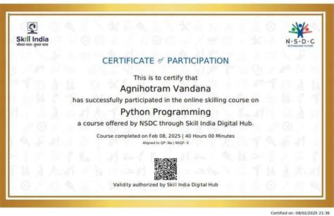 Pythonprogramming Skillindia Continuouslearning Techskills