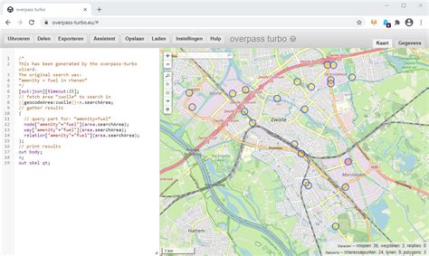 OpenStreetMap Bevragen Met Overpass Turbo HuizBlog