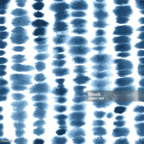 추상 시 보이 인디 고 파란색 배경입니다 원활한 벡터 패턴 때묻은에 대한 스톡 벡터 아트 및 기타 이미지 때묻은 연속무늬 페인트 Istock