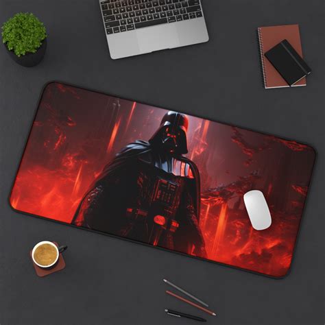 Darth Vader XXL Mouse Pad Options Darth Vader Gaming Gamer Mouse Pad Darth Vader Desk Mat