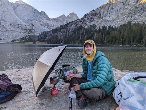 Gossamer Gear Lightrek Hiking Umbrella Review All New Gold Umbrella