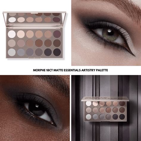 Morphe 18ct Matte Essentials Artistry Palette Morphe Eyeshadow