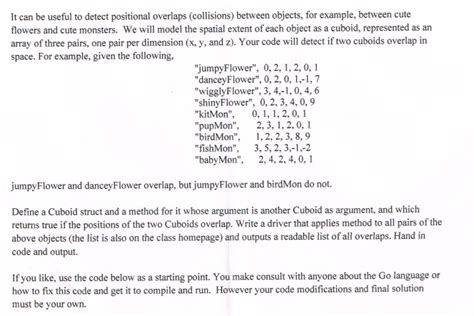 It Can Be Useful To Detect Positional Overlaps Chegg