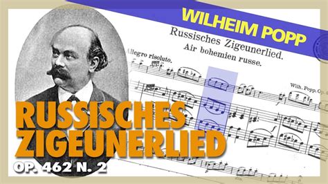 Wilheilm Popp Russisches Zigeunerlied Op N Flute Piano