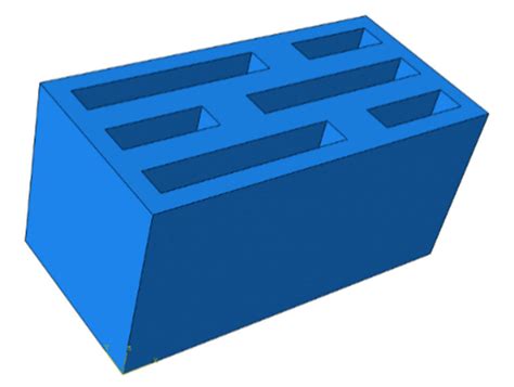 Three Dimensional Finite Element Model Of The Three Row Staggered Holes Download Scientific