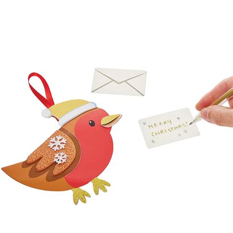 Christmas Postman Robin Decoration Kits