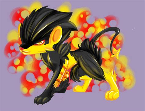 Shiny Luxray By Queeniedamonstra On Deviantart
