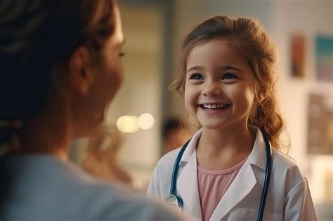 Premium Photo Doctor Using Virtual 3d Projection AI Biotechnology